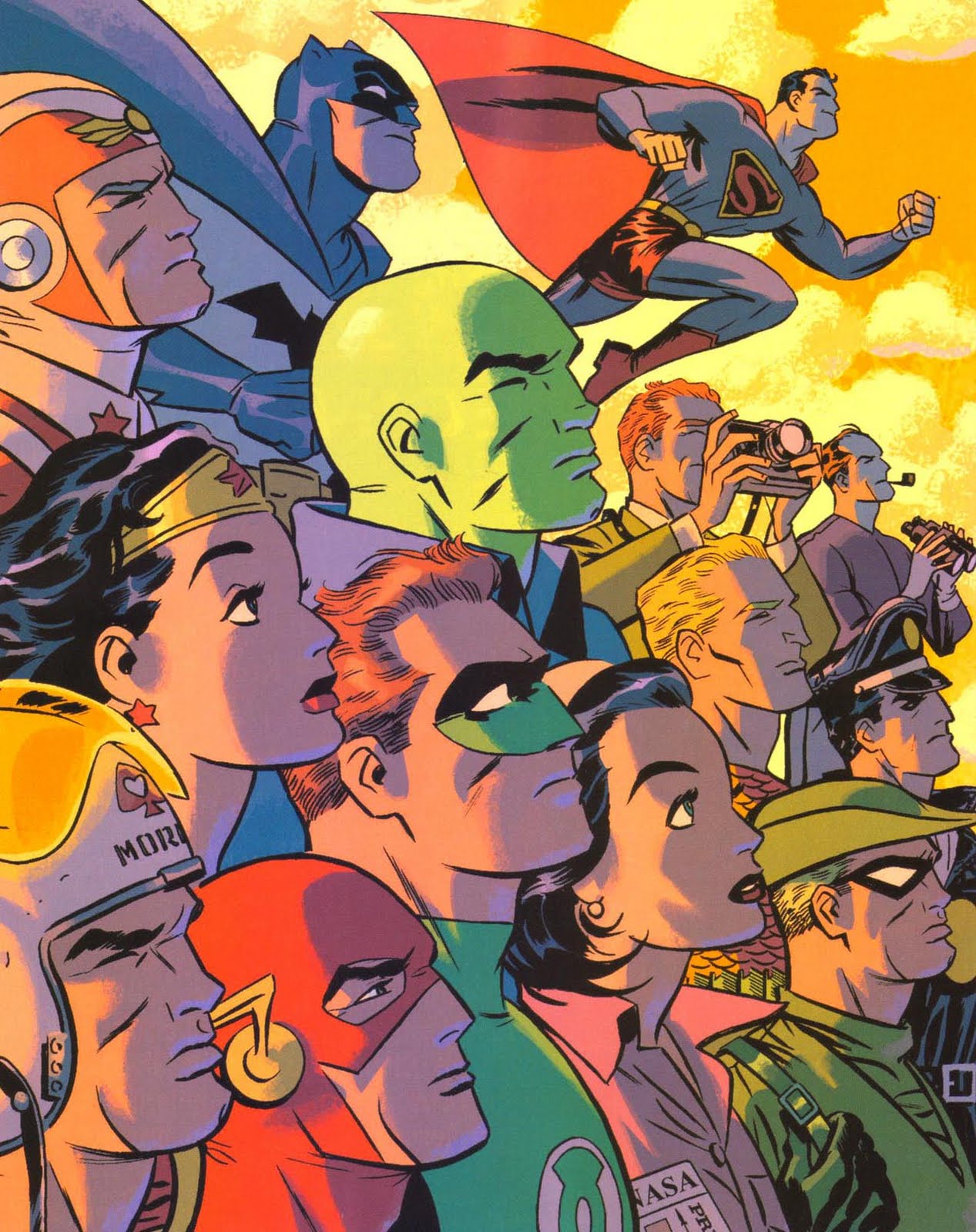 Darwyn Cooke — Breaking The Glass – Greg Goldstein's Comic Art Gallery