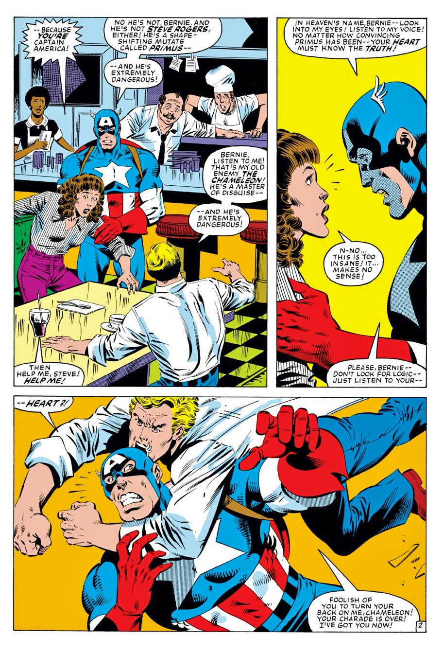 Mike Zeck — Will The Real Captain America Please Stand Up Greg