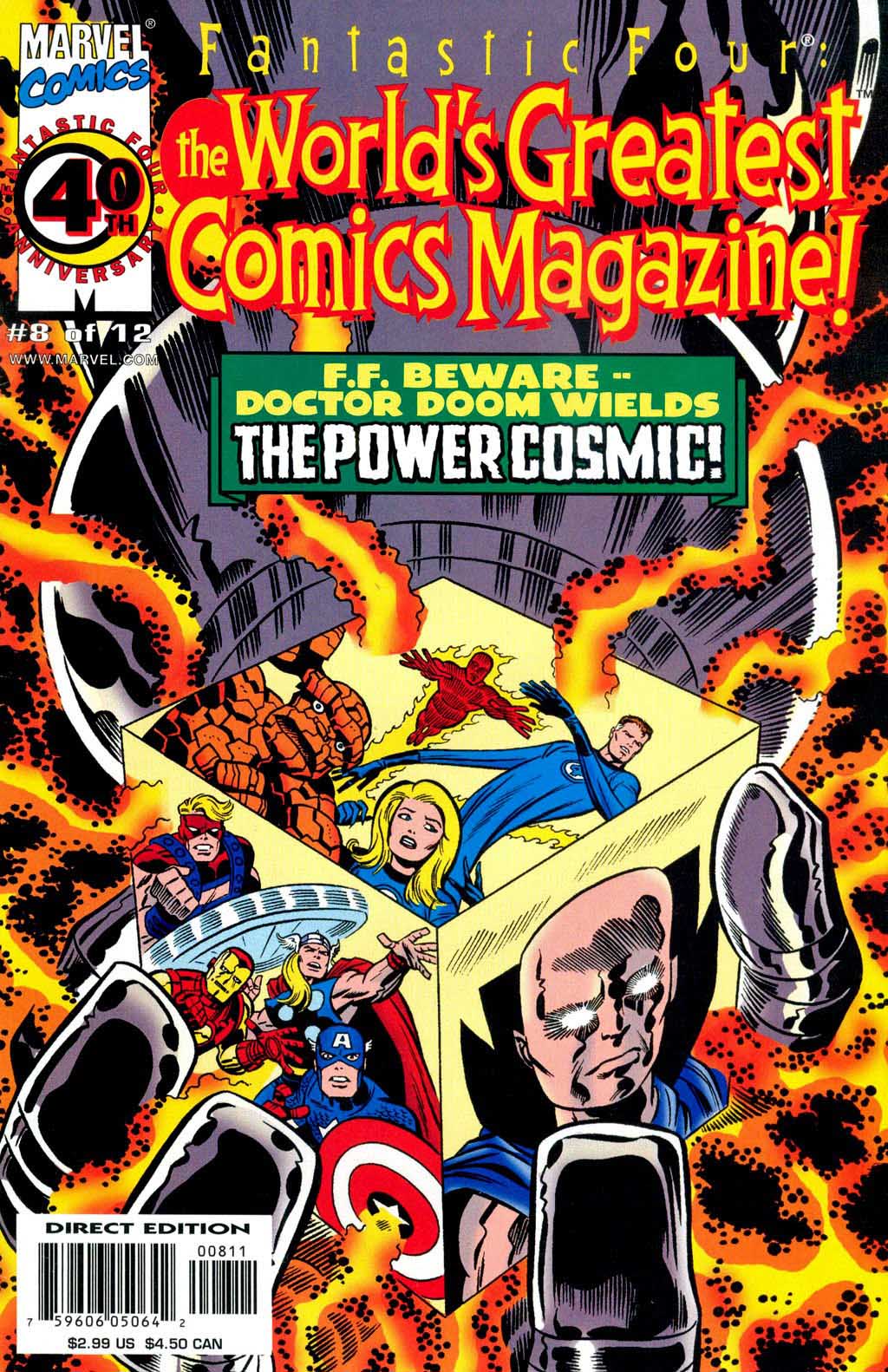 Bruce Timm — Fantastic Four-Ever – Greg Goldstein's Comic Art Gallery