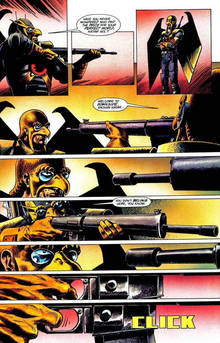 Tim Truman — A World Of Hawks – Greg Goldstein's Comic Art Gallery