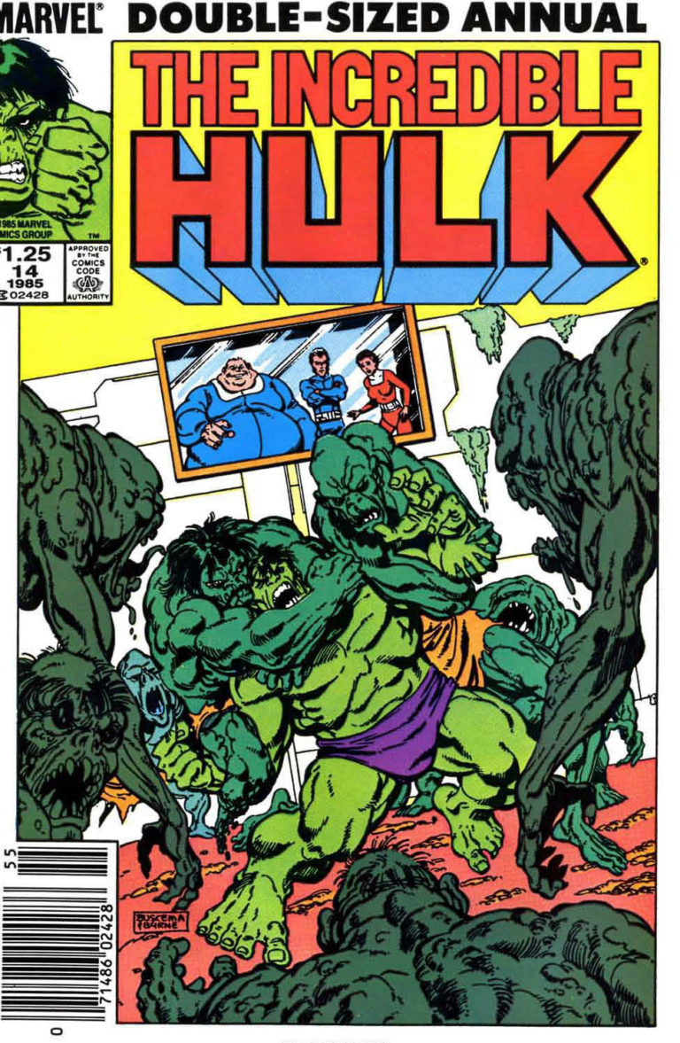 Sal Buscema — Hulk (& John Byrne) On The Run – Greg Goldstein's Comic ...