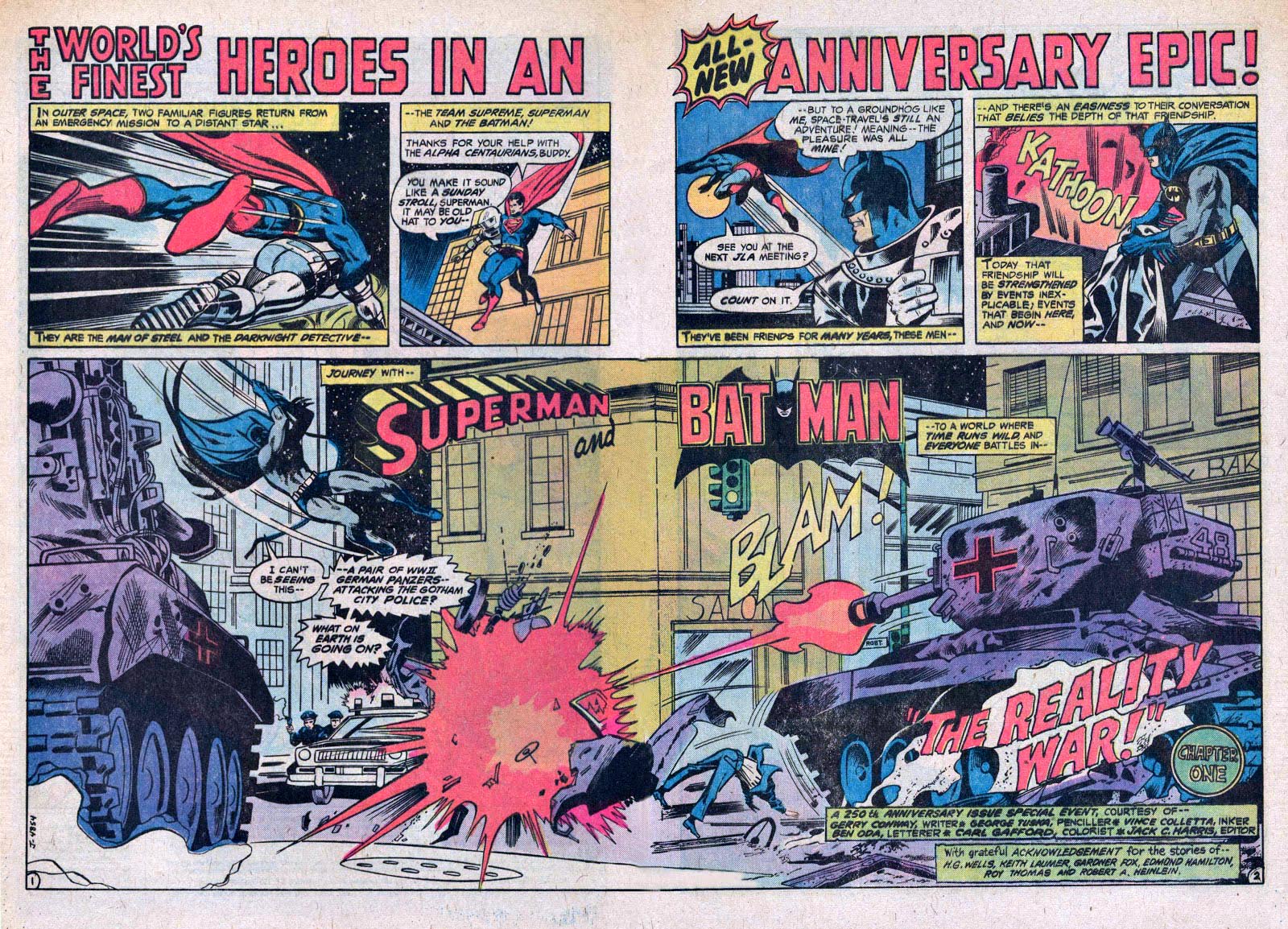 George Tuska — Lost Team-Up – Greg Goldstein's Comic Art Gallery