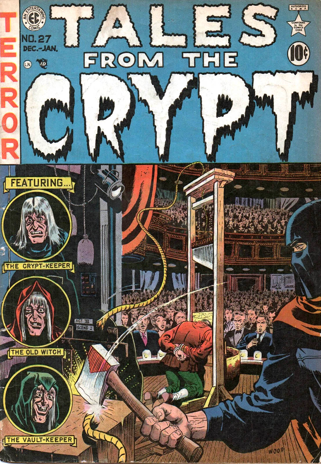 Jack Davis — Stage Fright – Greg Goldstein's Comic Art Gallery